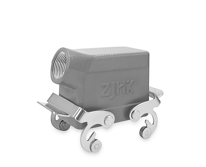 金属外壳 上壳侧出线 H10B-SE-2L-M20/PG16 - 重载连接器-矩形连接器-工业连接器-浙江昊科电气【官网】